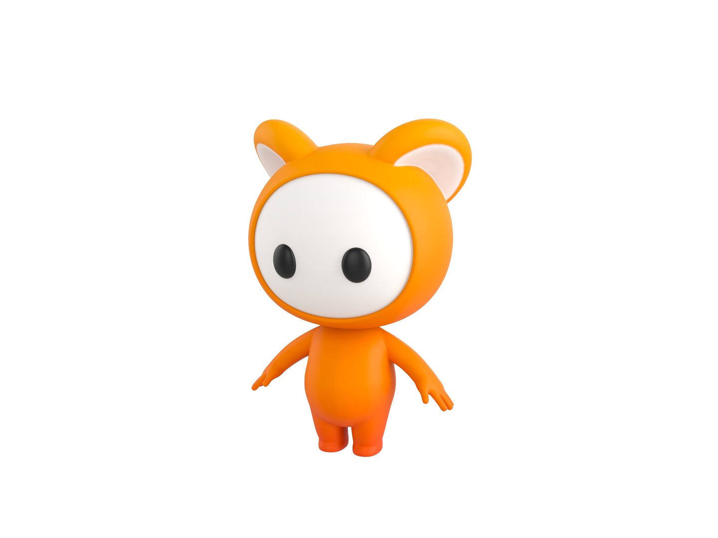 3D Model Character256 Rigged Mascot - TurboSquid 2114112