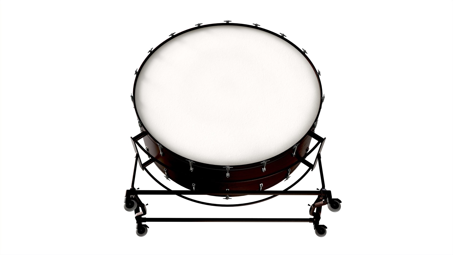Concert Bass Drum 3D - TurboSquid 2151295