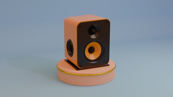modelo 3d Modelo 3D de altavoz moderno - TurboSquid 2320944