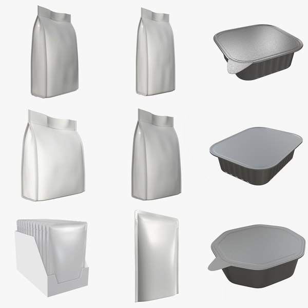 Food Pouch 3D Models for Download | TurboSquid