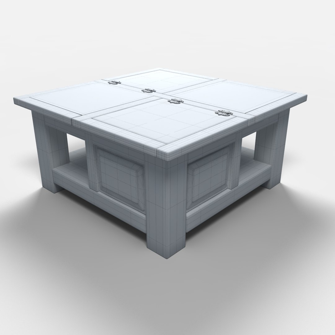 Acapulco Chest Furniture Arcon 3d Model