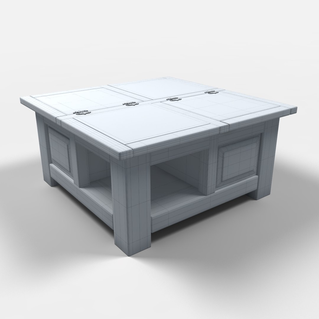 Acapulco Chest Furniture Arcon 3d Model