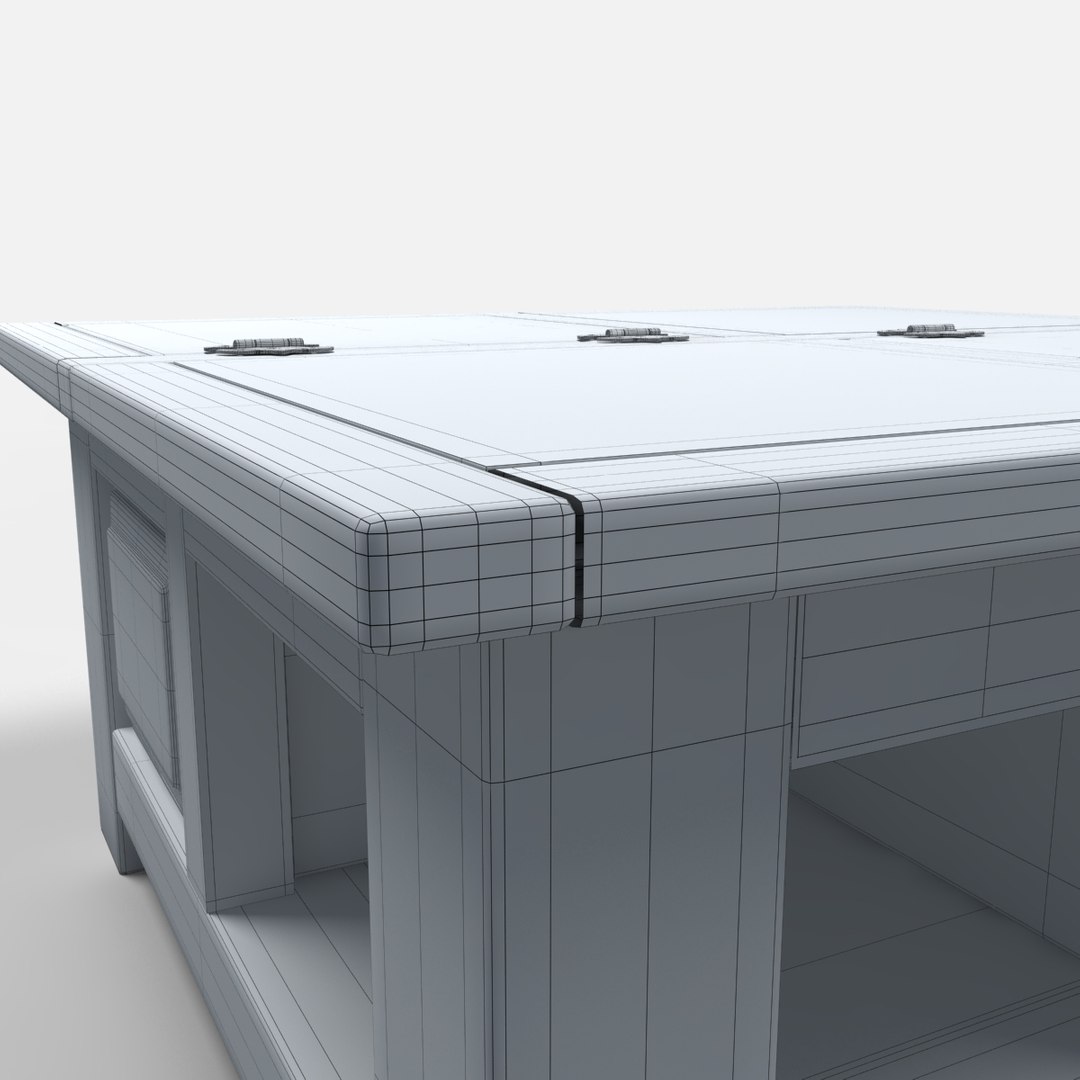 Acapulco Chest Furniture Arcon 3d Model