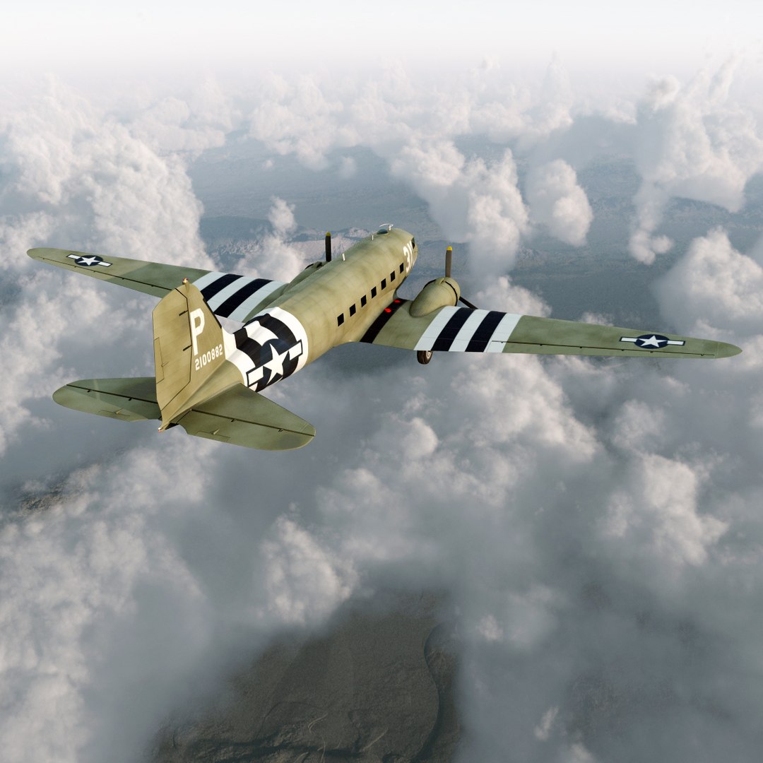 3d douglas dc 3 ged