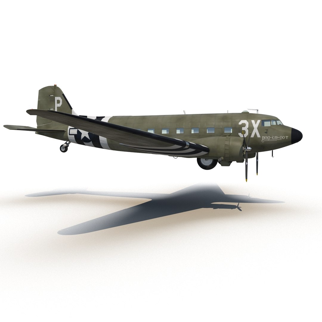 3d douglas dc 3 ged