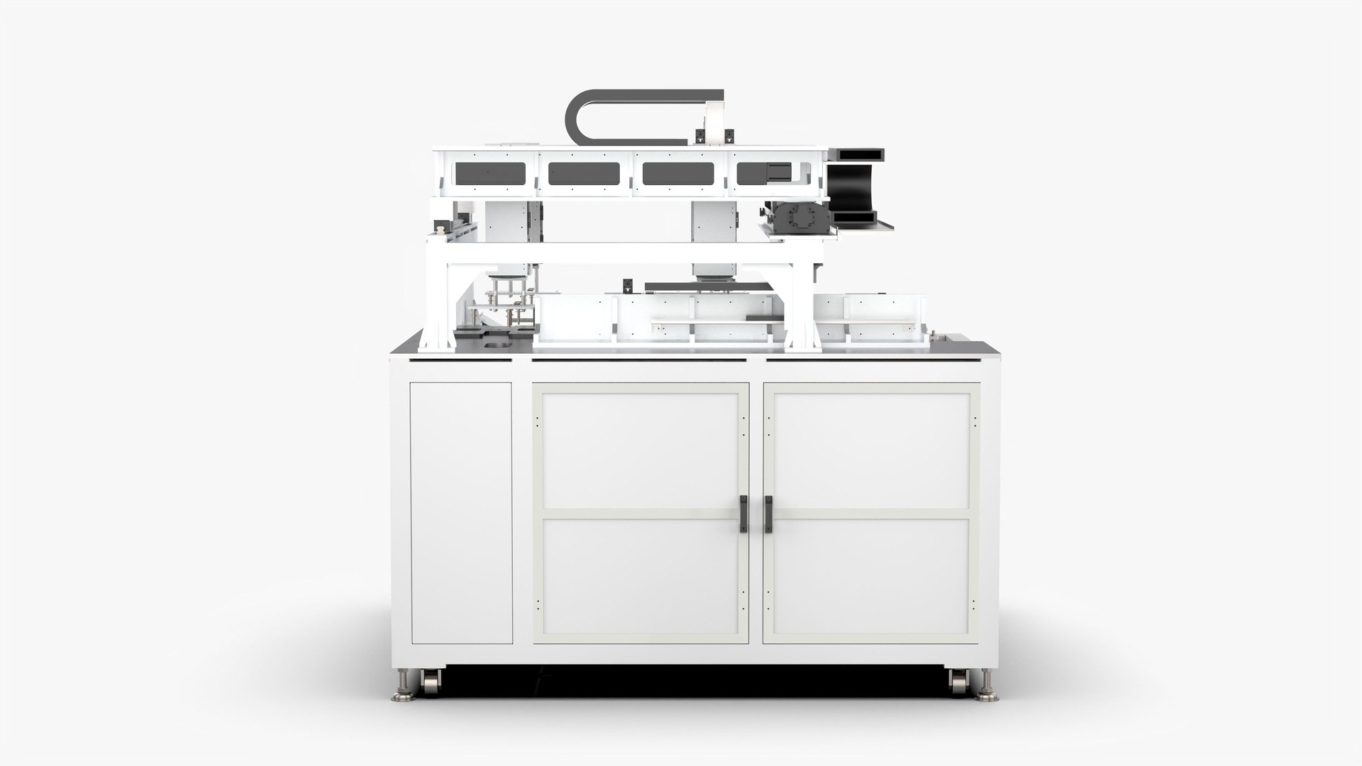 3D Automatic PCB Flat Plate Loading Machine Model - TurboSquid 2027074