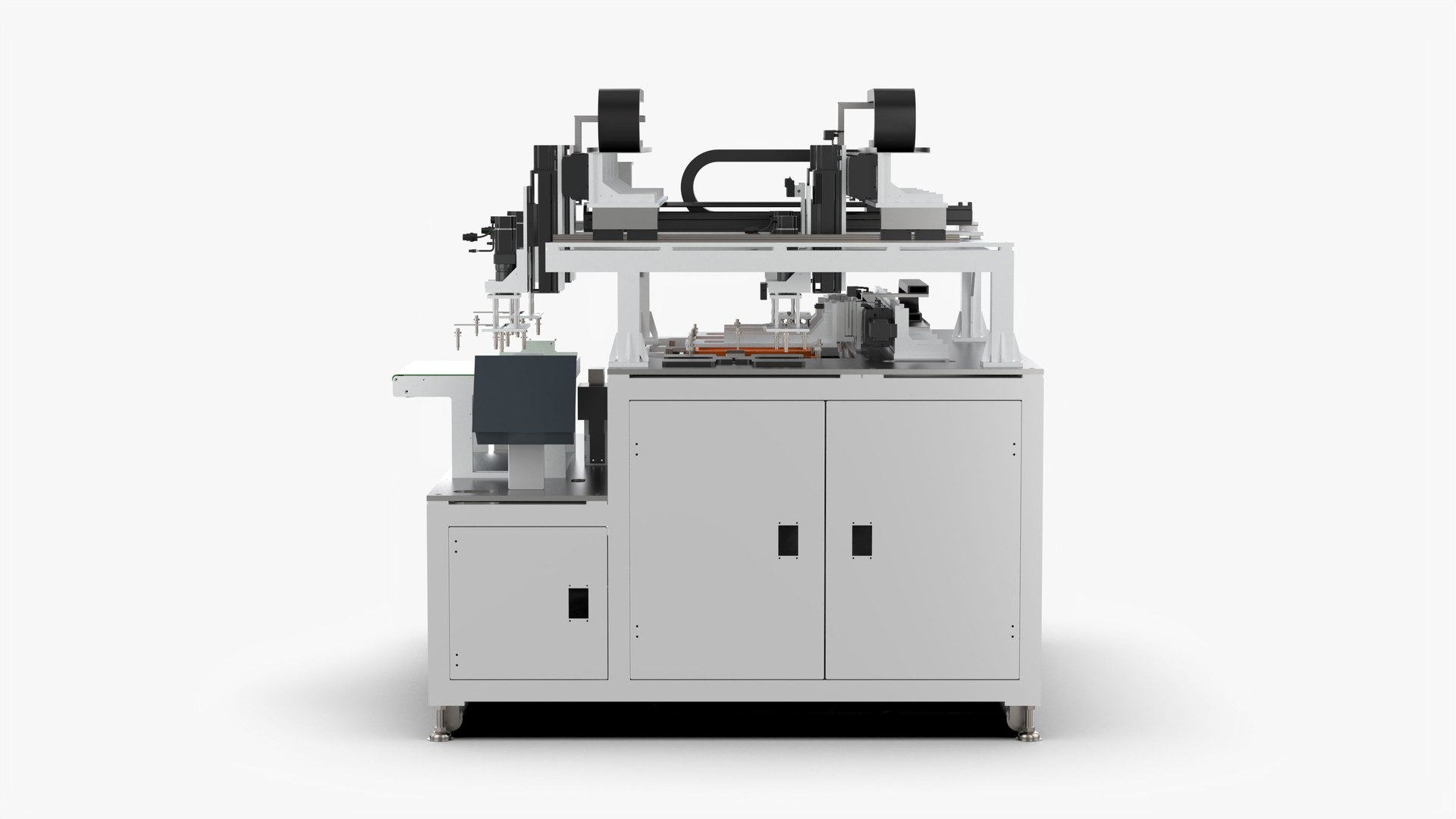3D Automatic PCB Flat Plate Loading Machine Model - TurboSquid 2027074