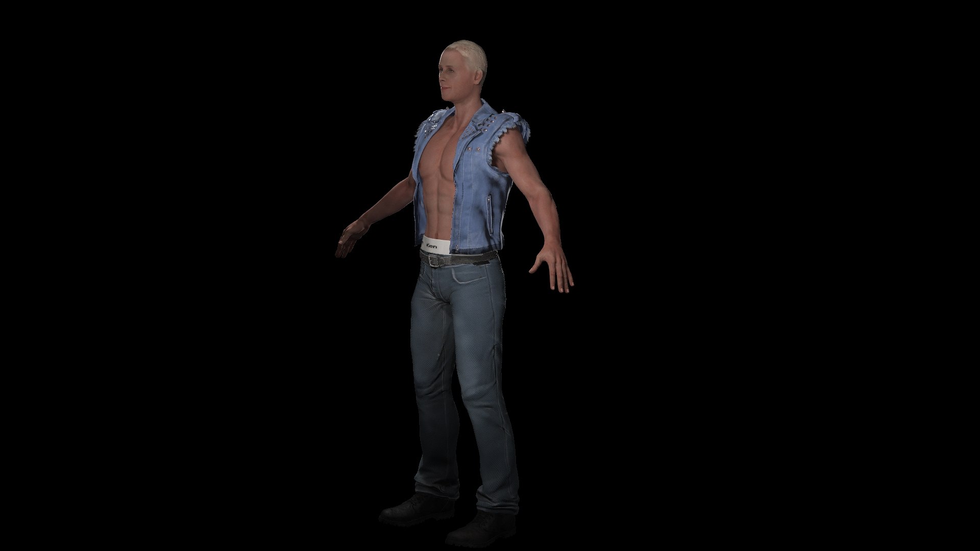 3D Ken model - TurboSquid 2107405