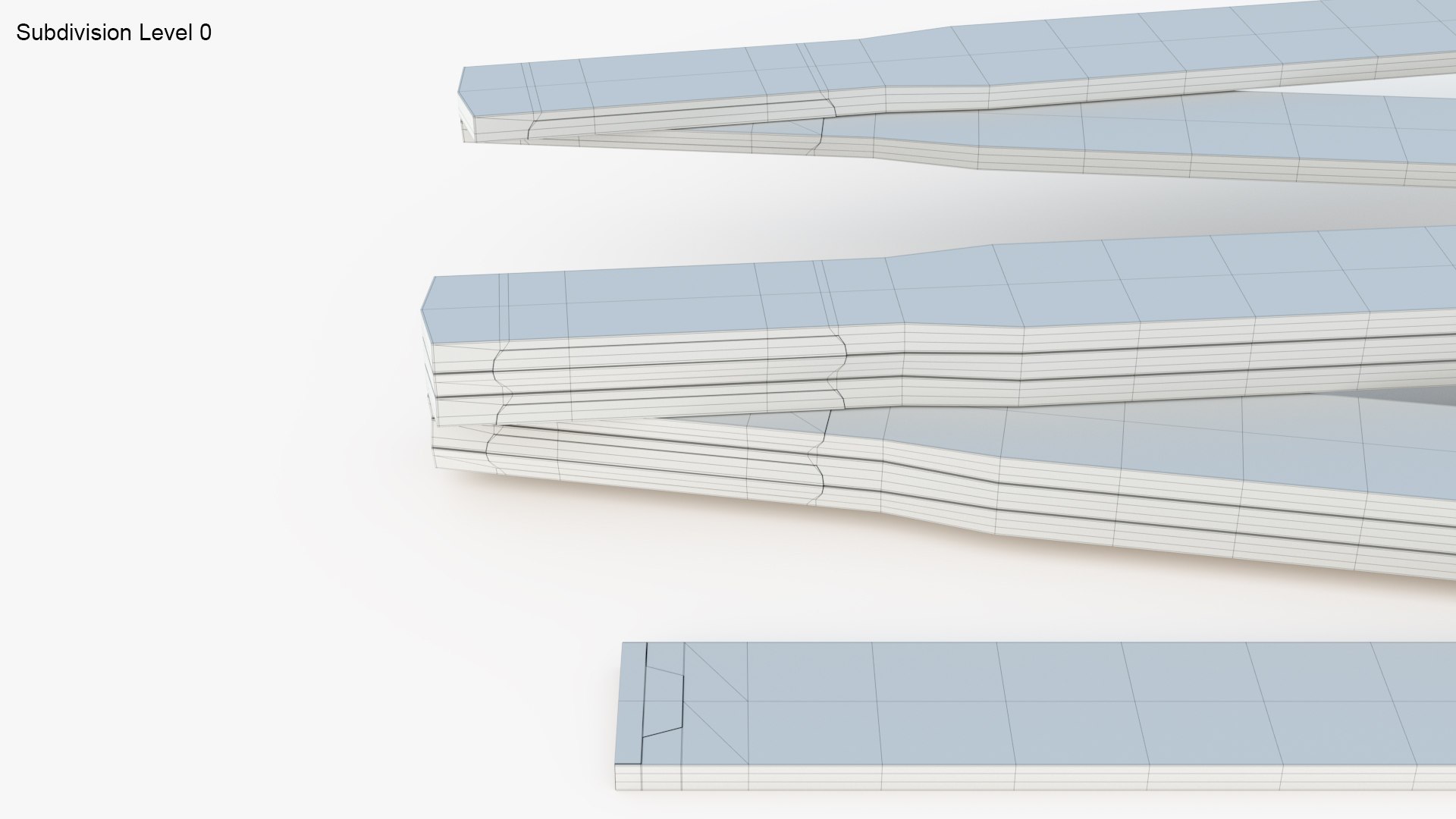 3D Folding Ruler - TurboSquid 1937812