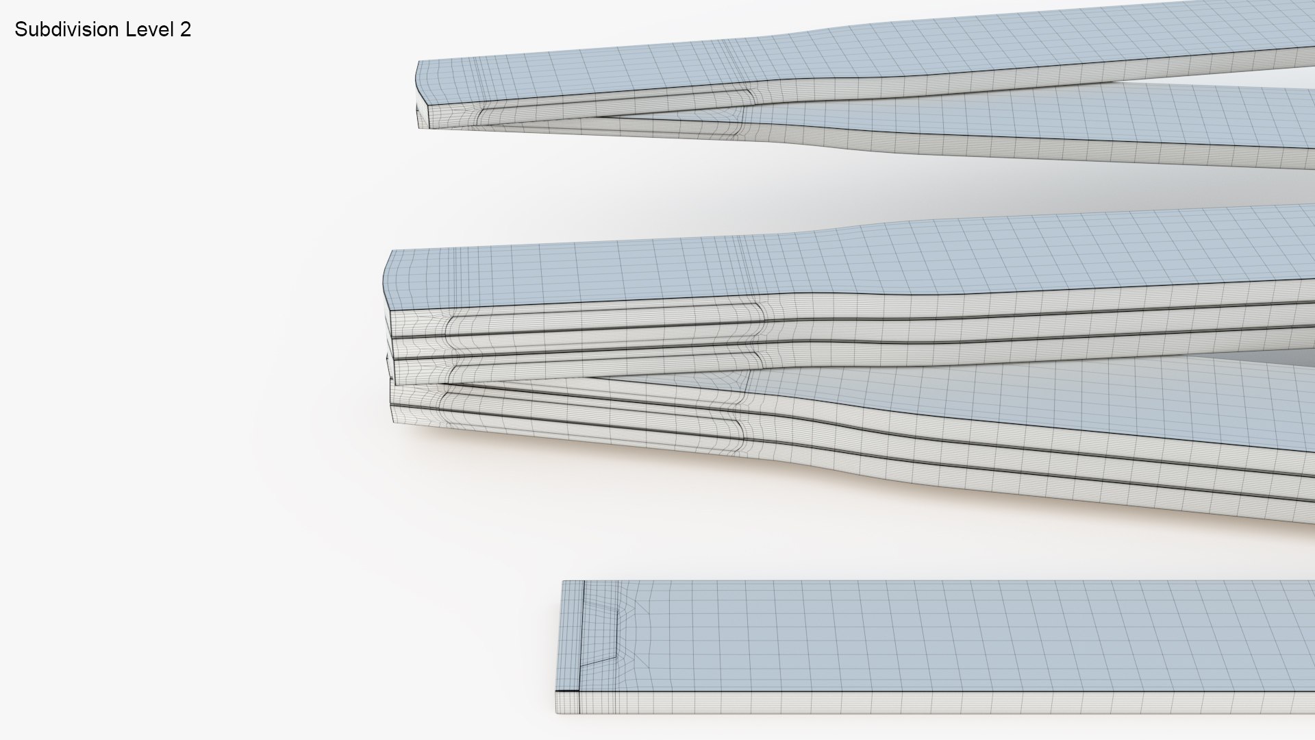 3D Folding Ruler - TurboSquid 1937812