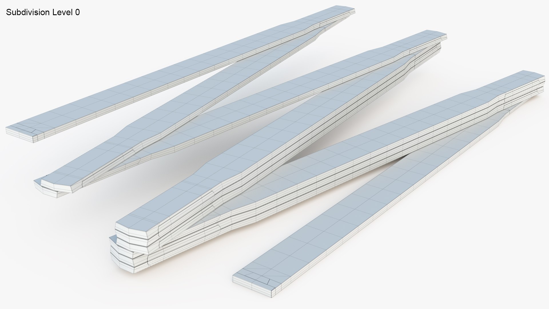 3D Folding Ruler - TurboSquid 1937812