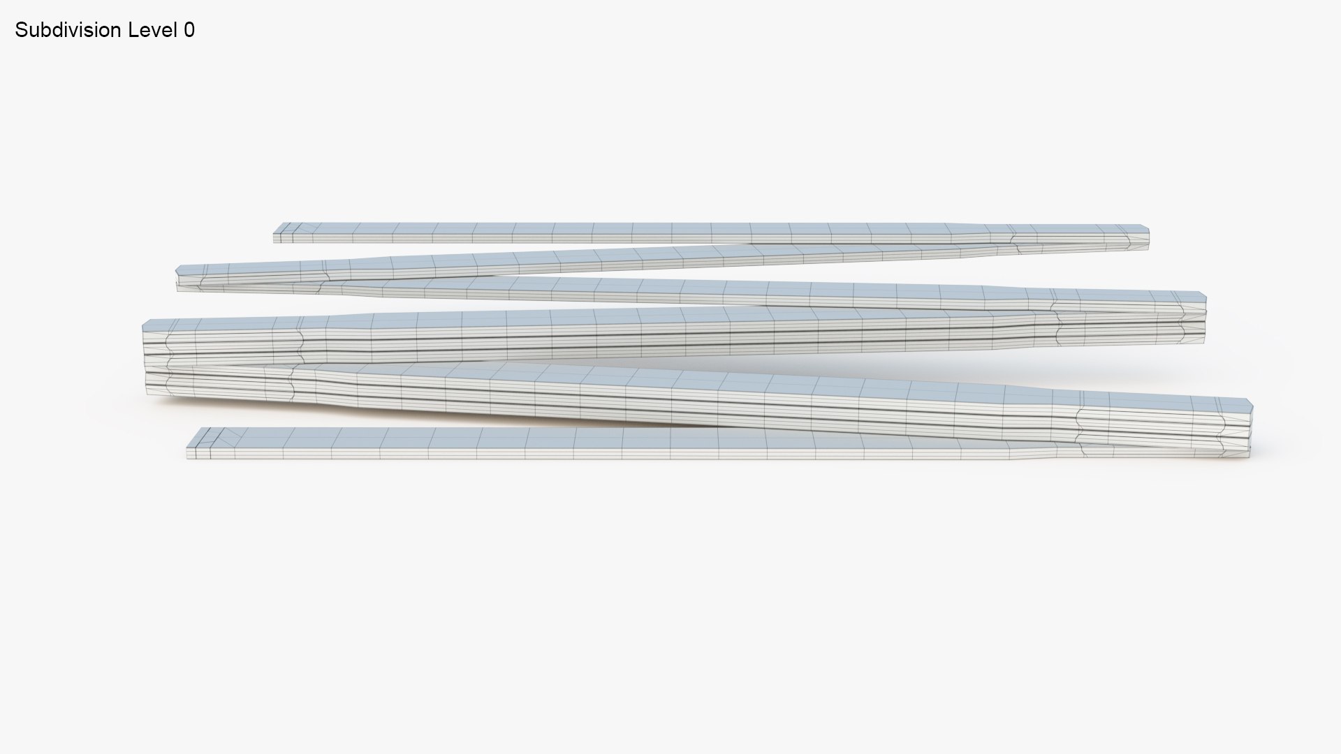3D Folding Ruler - TurboSquid 1937812