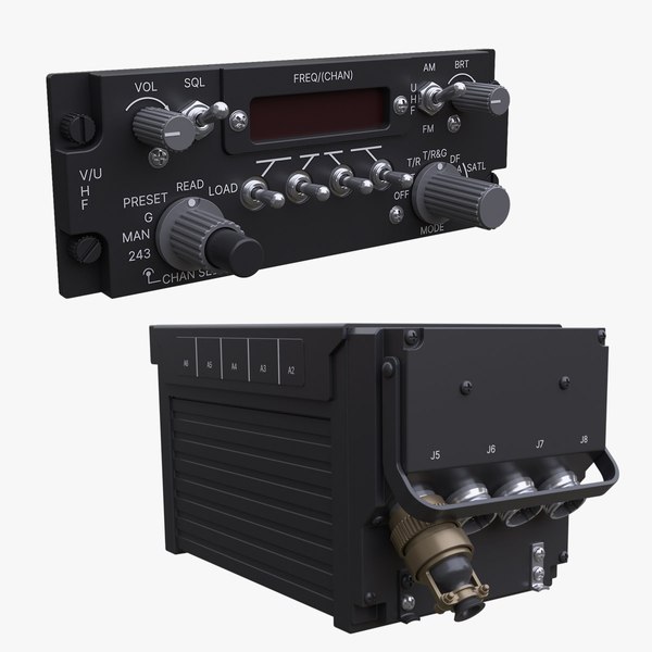 ARC-182 Avionik-Set CAD 3D-Modell - TurboSquid 2500582