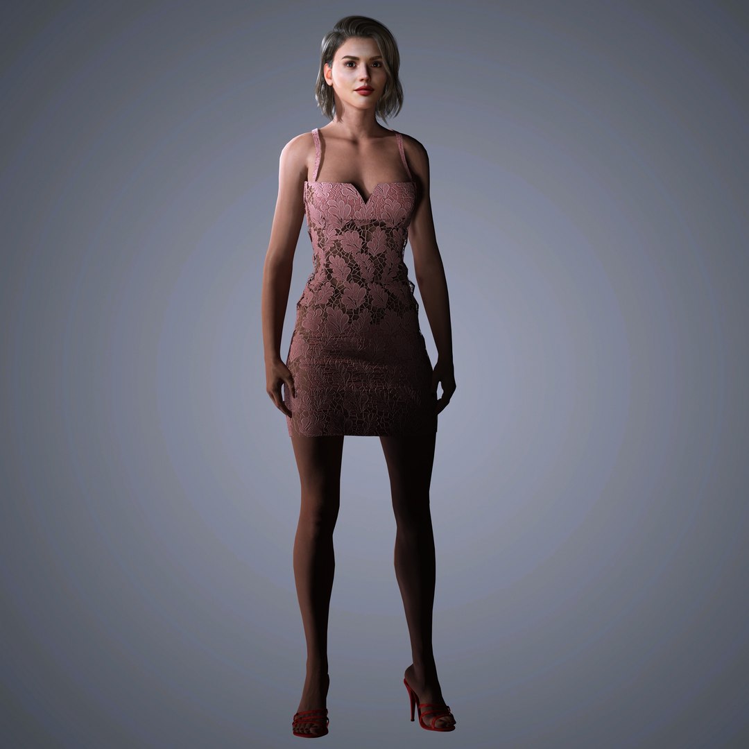 3D Eiza Gonzalez Character Model - TurboSquid 2346345