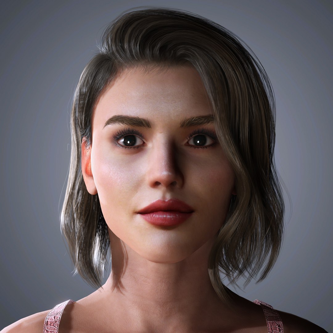 3D Eiza Gonzalez Character Model - TurboSquid 2346345