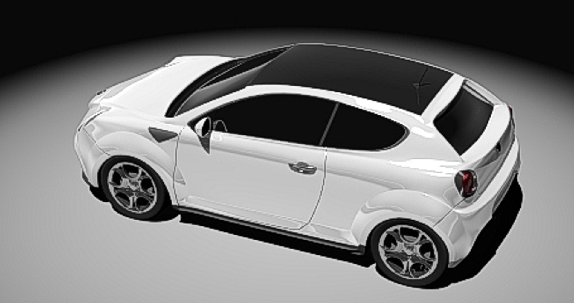 3d Max Alfa Mito Concept