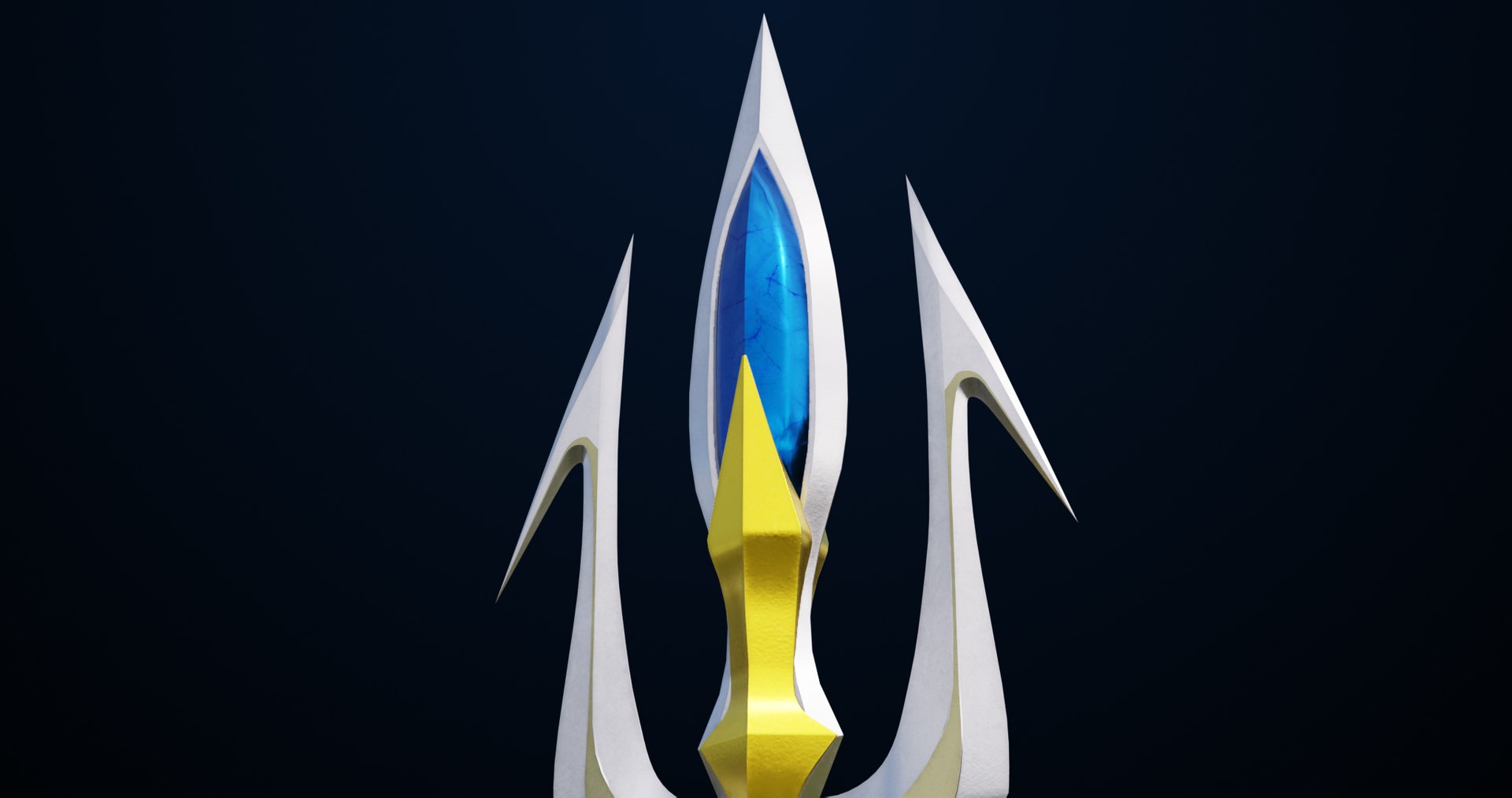 Medieval Trident 4 All PBR Unity UE Textures Included 3D Model ...