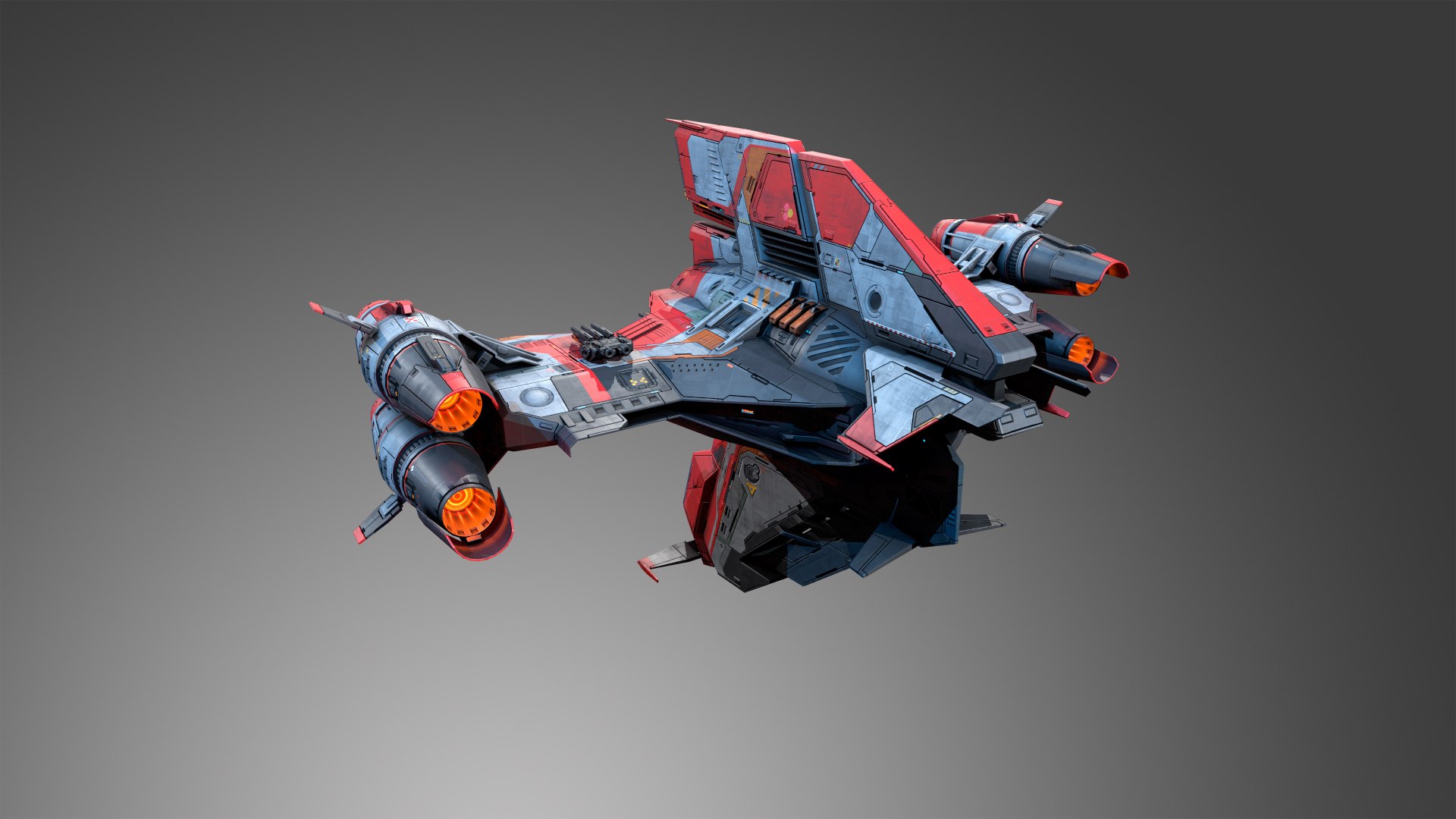 3D Frigate - Class Spacecraft Spaceship - TurboSquid 1690655