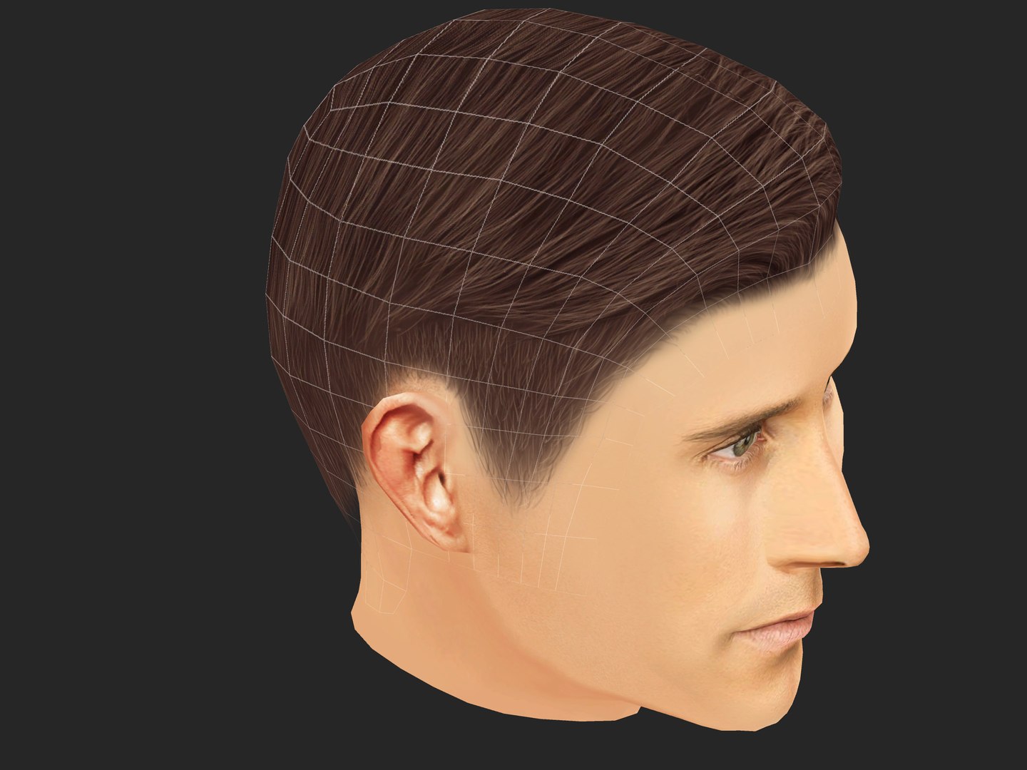 3D Short Hair Character Male - TurboSquid 1573310