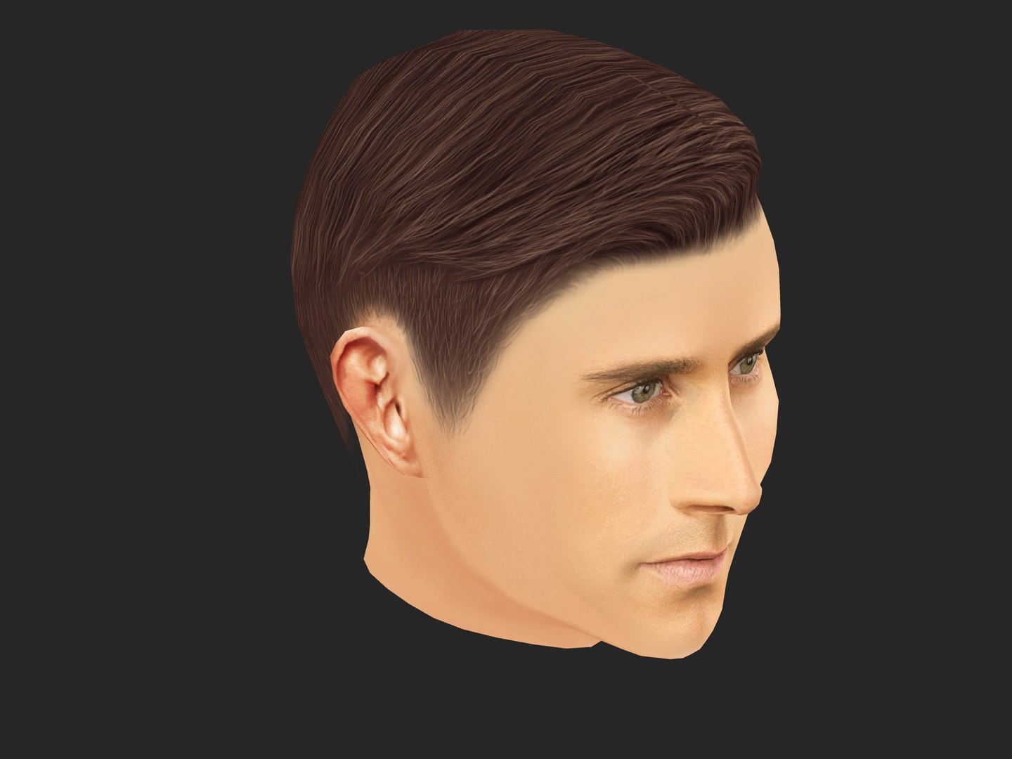 3D Short Hair Character Male - TurboSquid 1573310