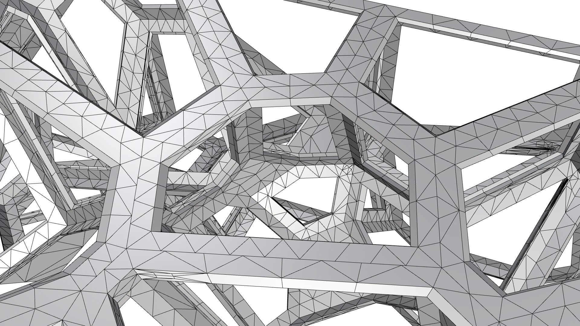 Voronoi Sharp Structure Model - TurboSquid 2227657