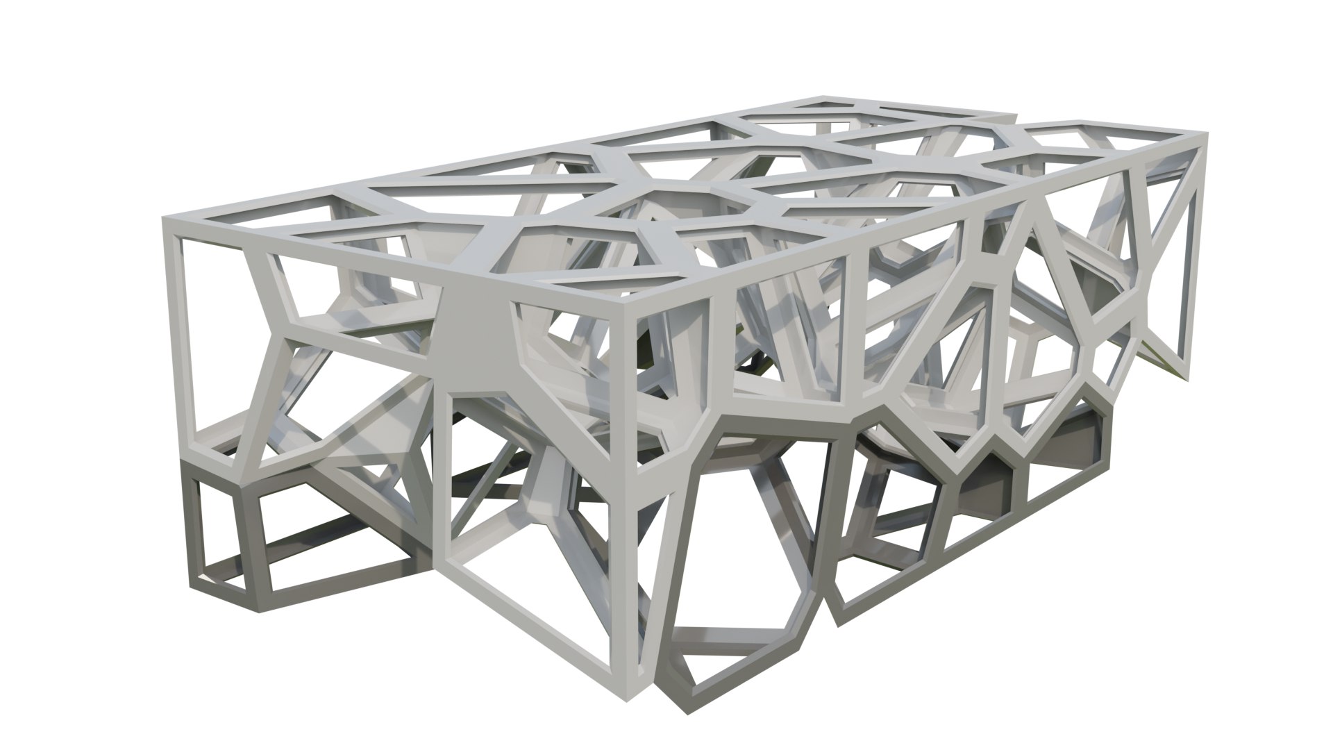 Voronoi Sharp Structure Model - TurboSquid 2227657