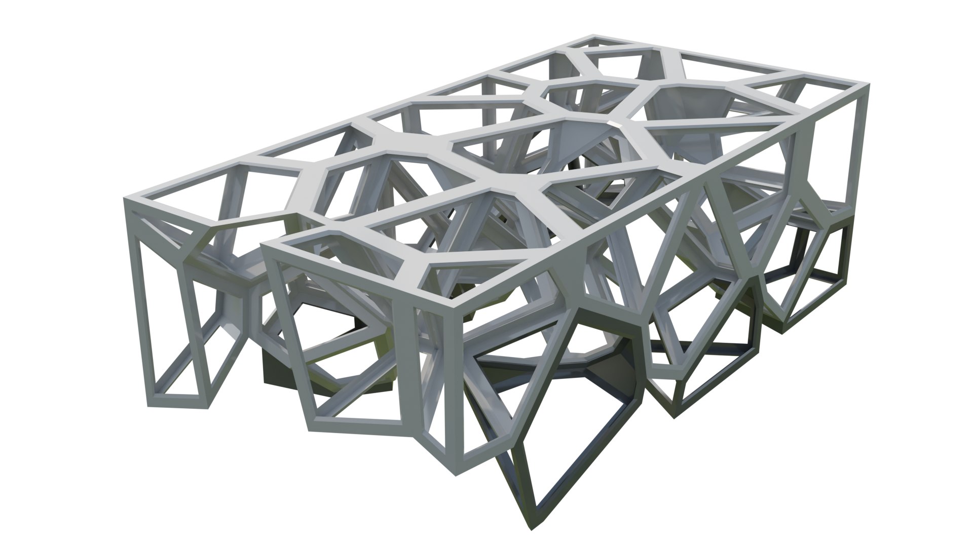 Voronoi Sharp Structure Model - TurboSquid 2227657