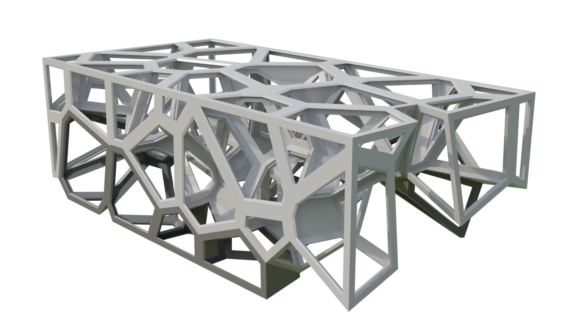 Voronoi Sharp Structure Model - TurboSquid 2227657