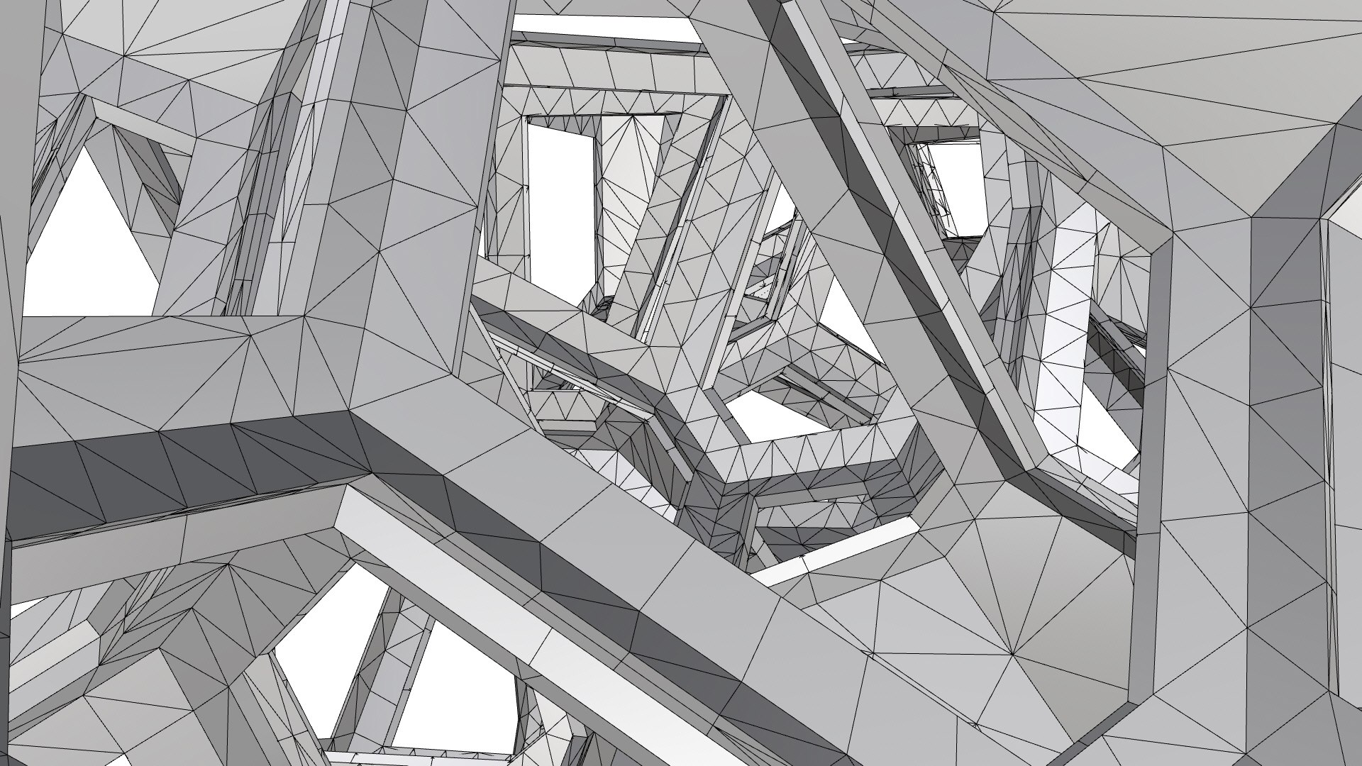 Voronoi Sharp Structure Model - TurboSquid 2227657