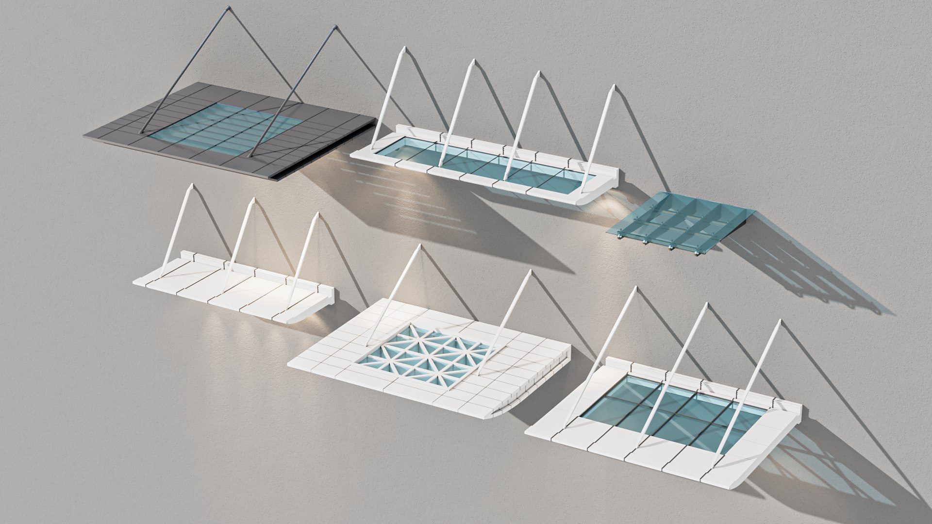 Canopy Oguz Series 3D - TurboSquid 2215567