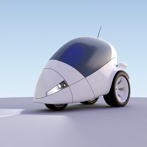 3ds max small concept car
