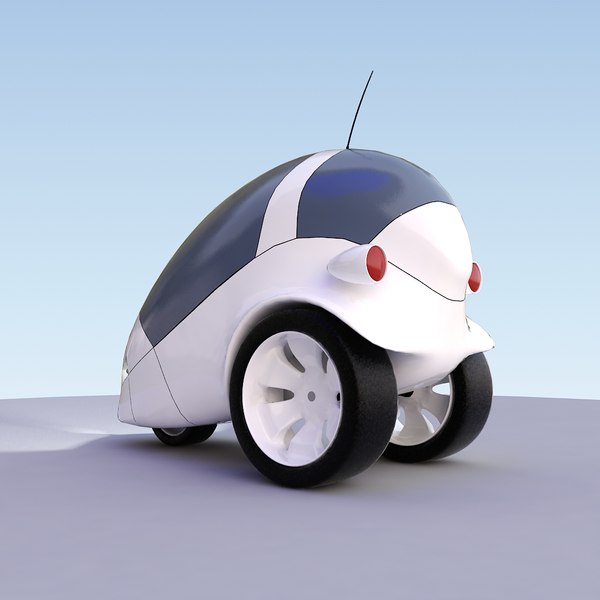 3ds max small concept car