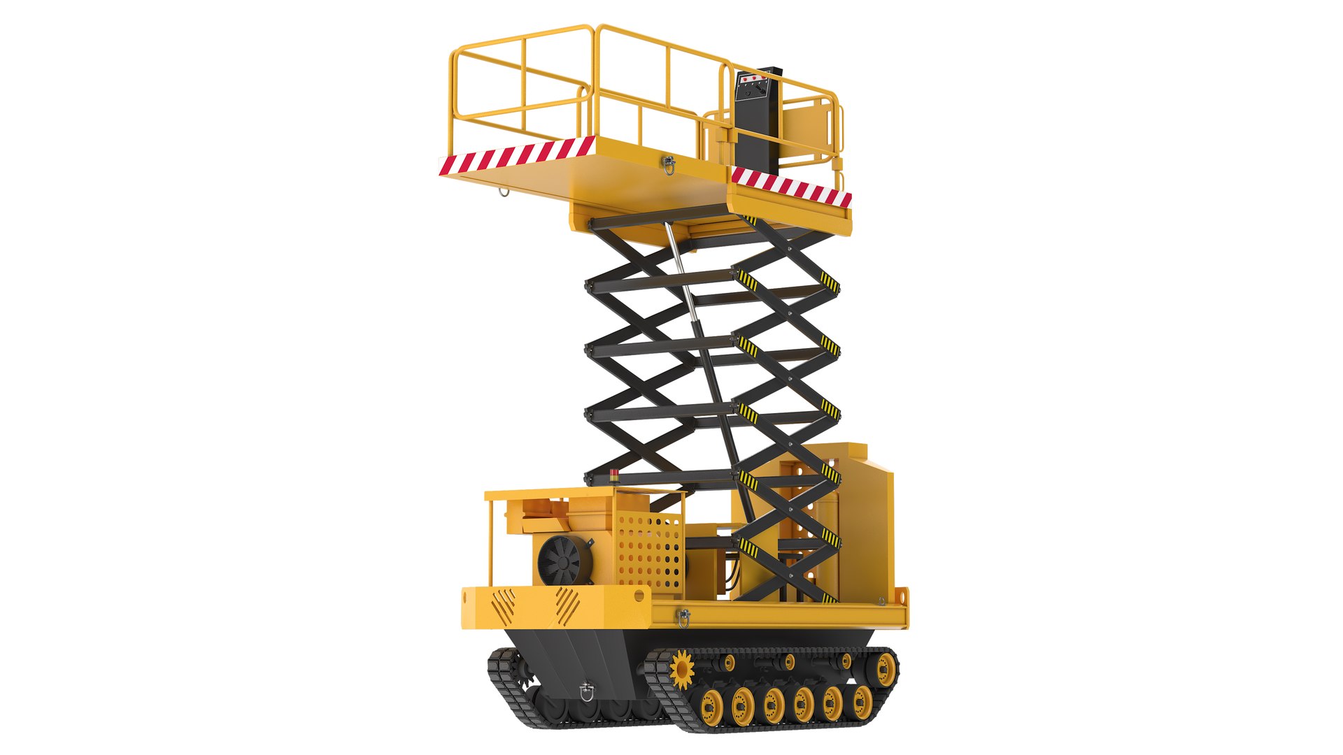 Scissor Lift And IMER Access Platform 3D Model - TurboSquid 2297469