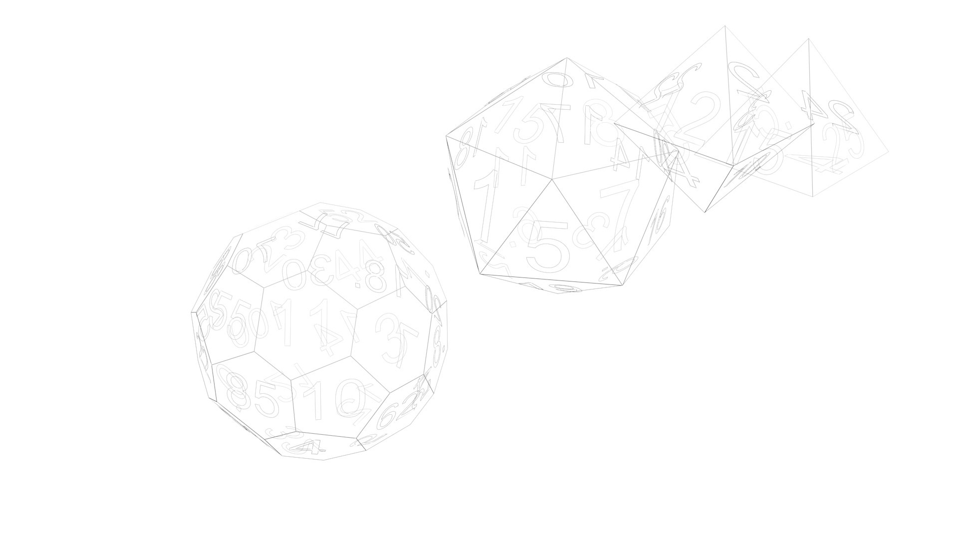 3D Model Dice Polyhedral - TurboSquid 1625962