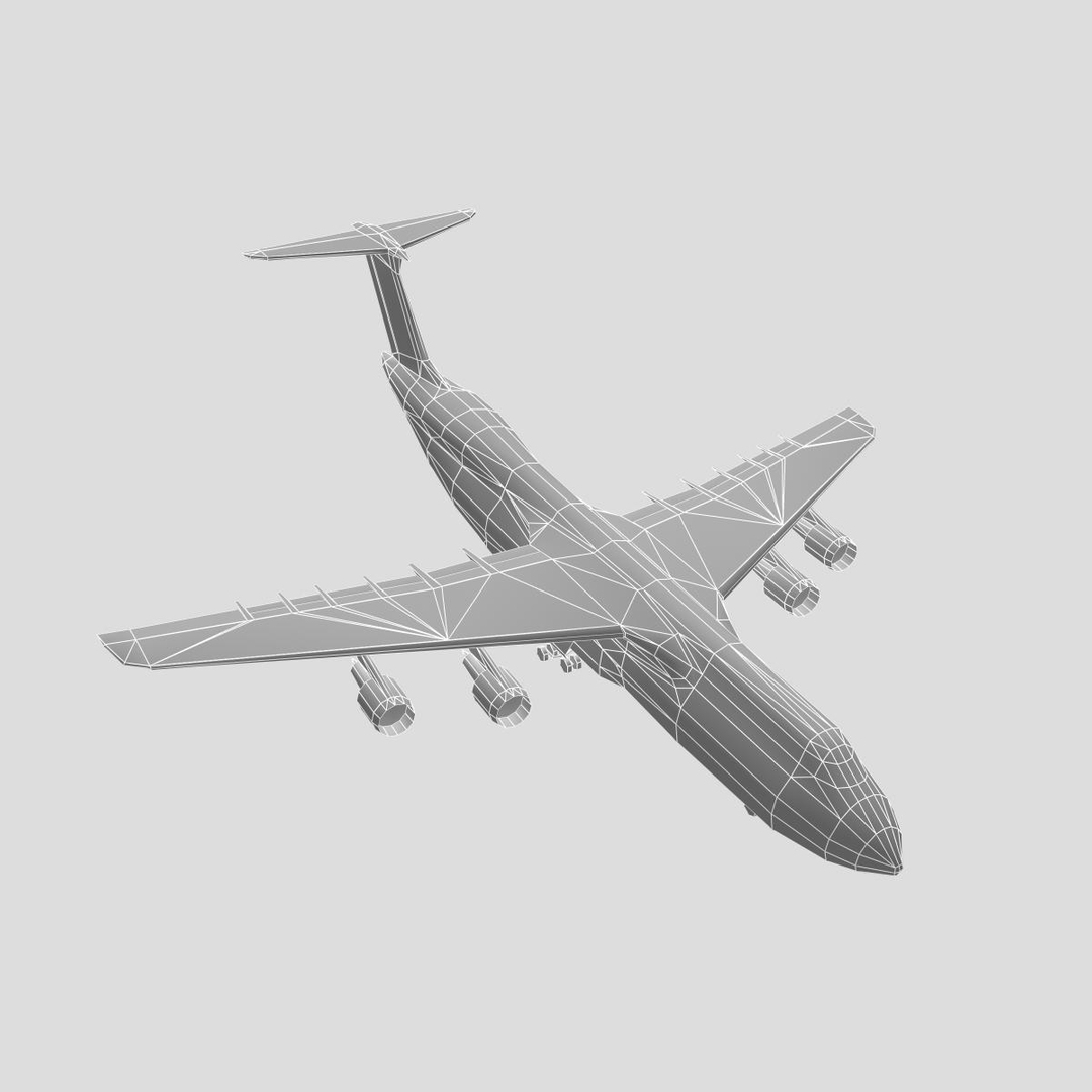3d Lockheed C-5 Nat Model