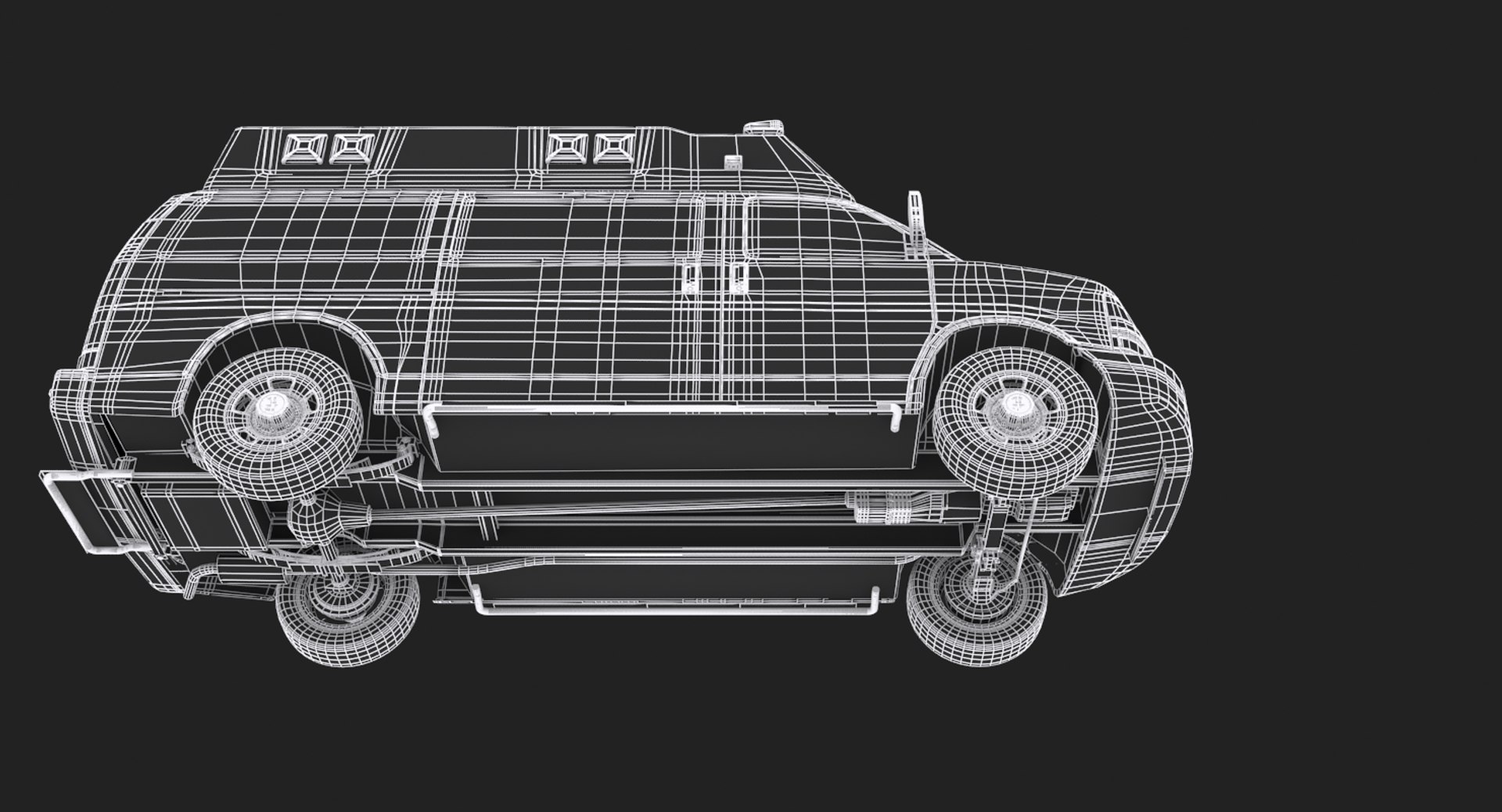 3D model 2020 chevrolet express ems ambulance - TurboSquid 1541488