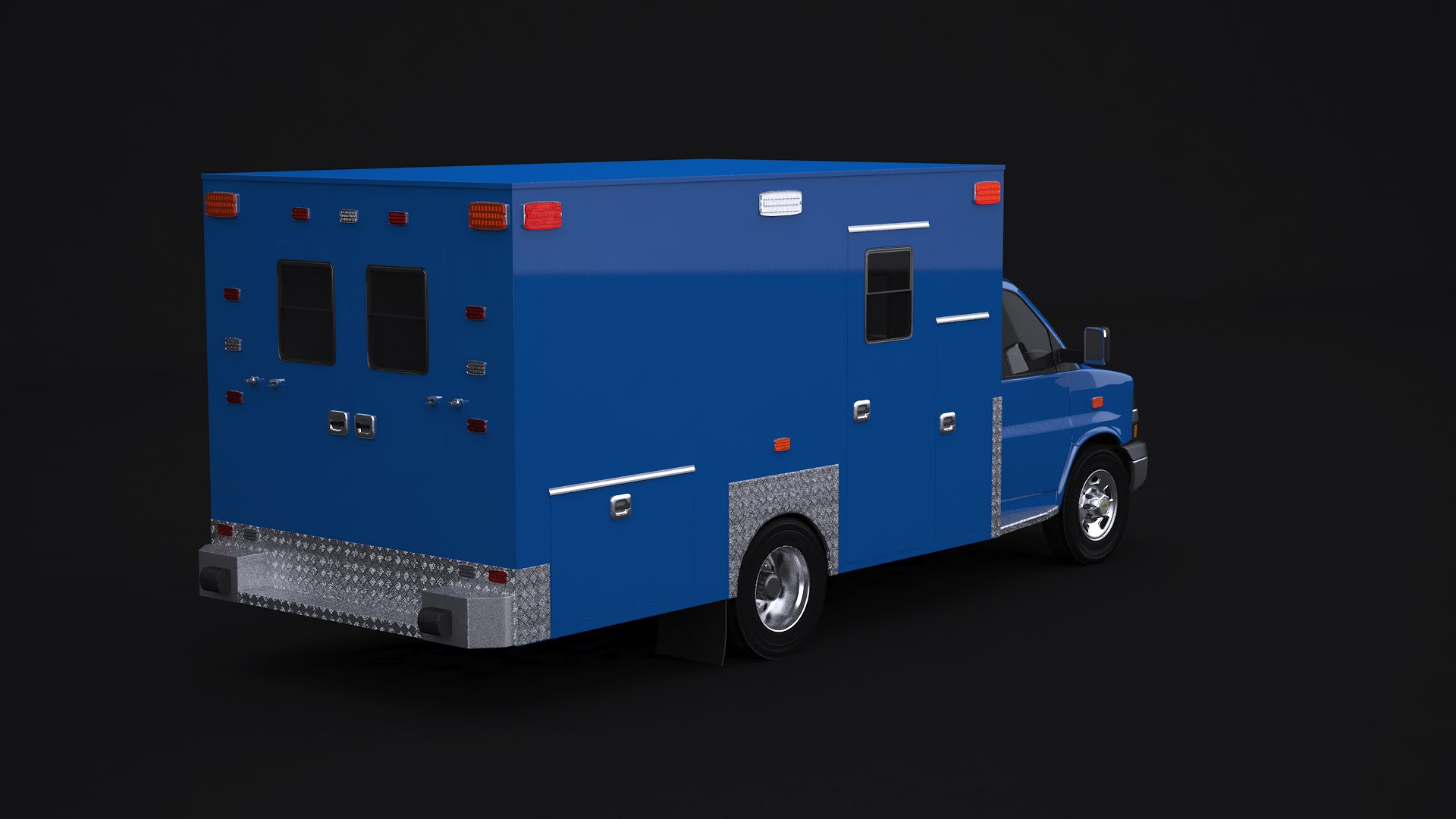 3D Model 2020 Chevrolet Express Ems Ambulance - TurboSquid 1541488