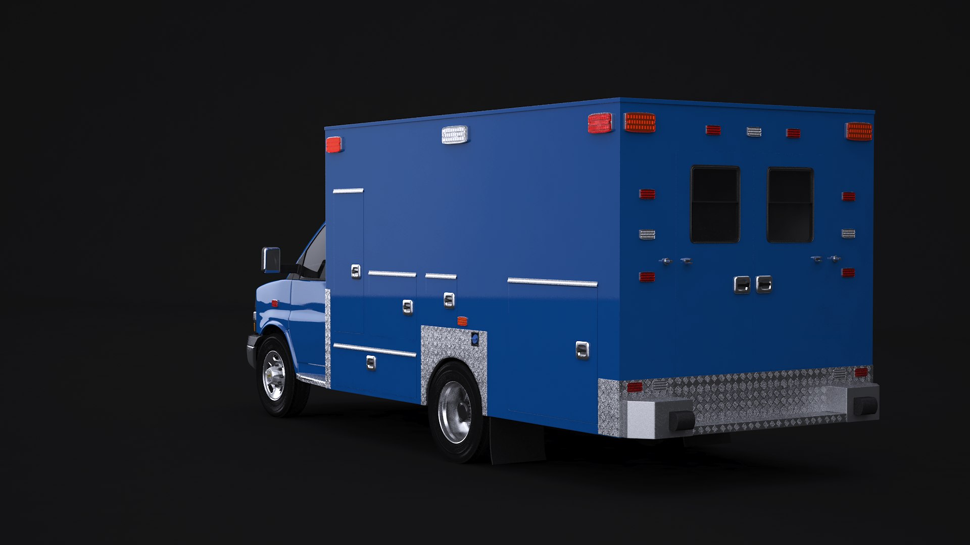 3D Model 2020 Chevrolet Express Ems Ambulance - TurboSquid 1541488