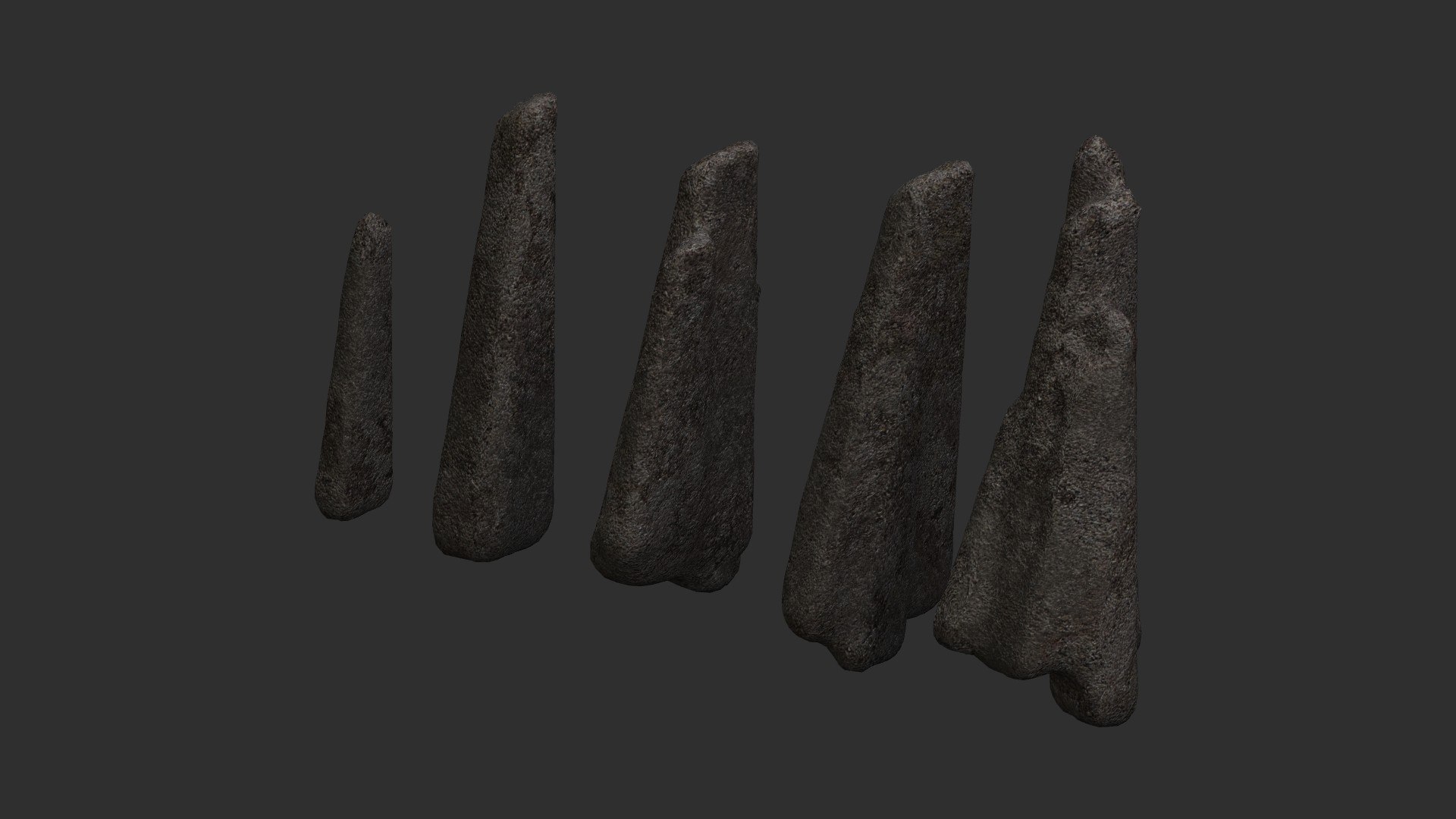 Free Rock Spires - Base 3D Model - TurboSquid 2048063