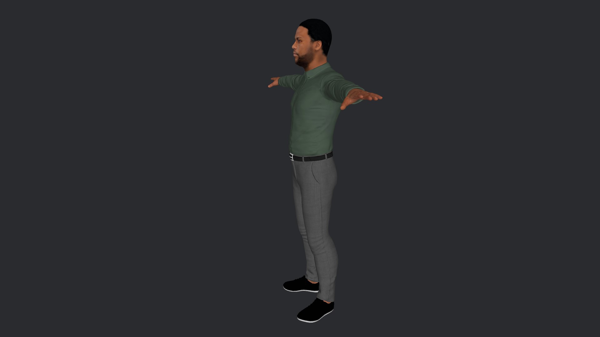 3D Kevin Hart Hyper Realistic Full Body Fully Rigged 3D Character model ...