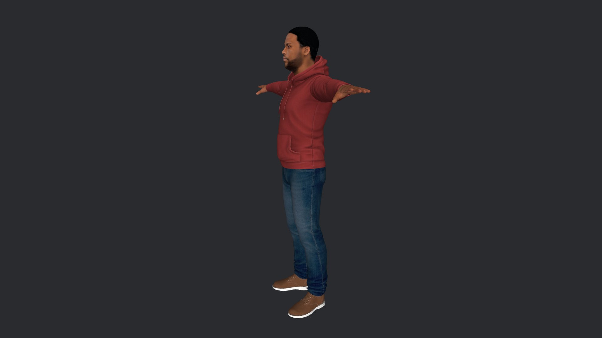 3D Kevin Hart Hyper Realistic Full Body Fully Rigged 3D Character model ...