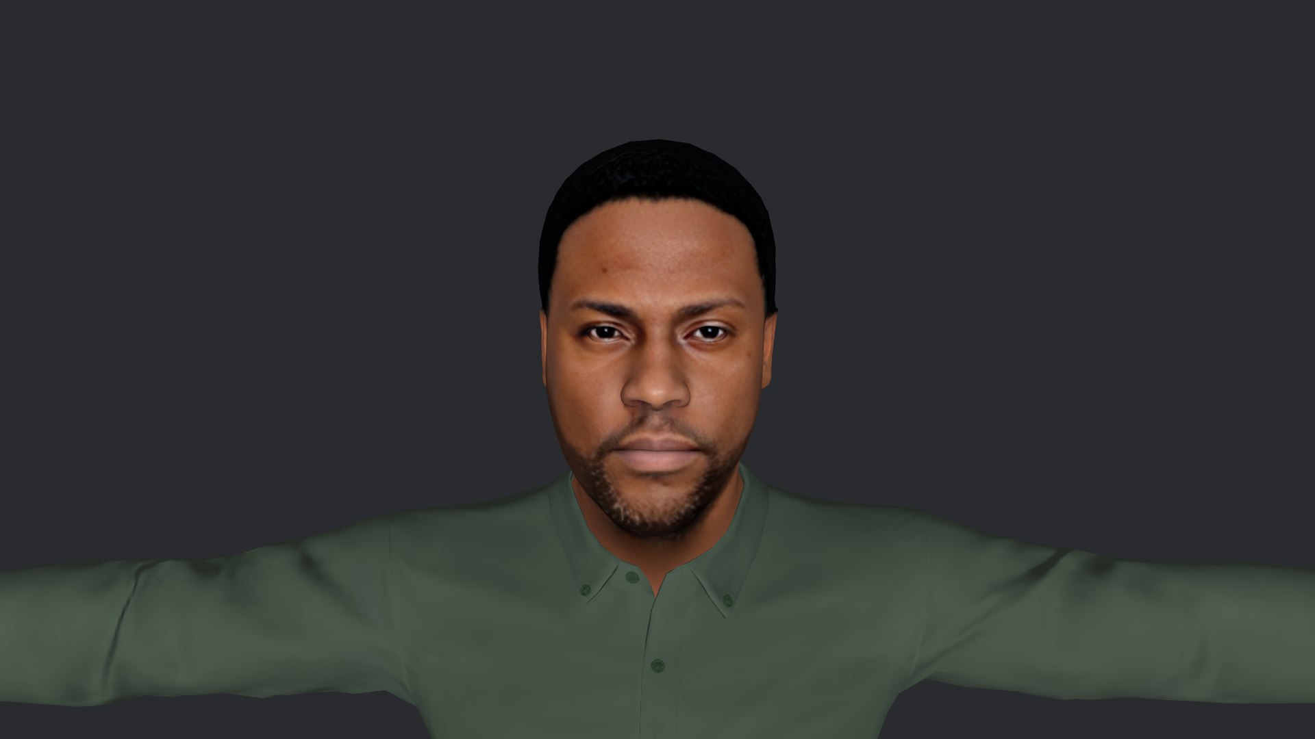 3D Kevin Hart Hyper Realistic Full Body Fully Rigged Character Model ...