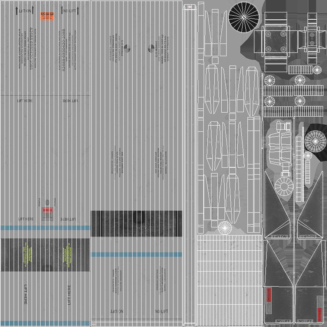 AIM-120 AMRAAM 3D Model - TurboSquid 2382059