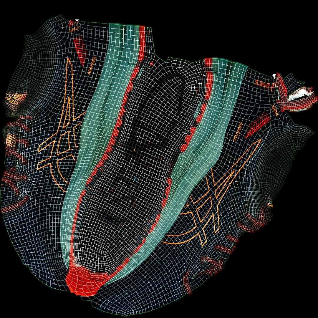 3D Shoes 110 Trail Running Shoes Model - TurboSquid 2059154