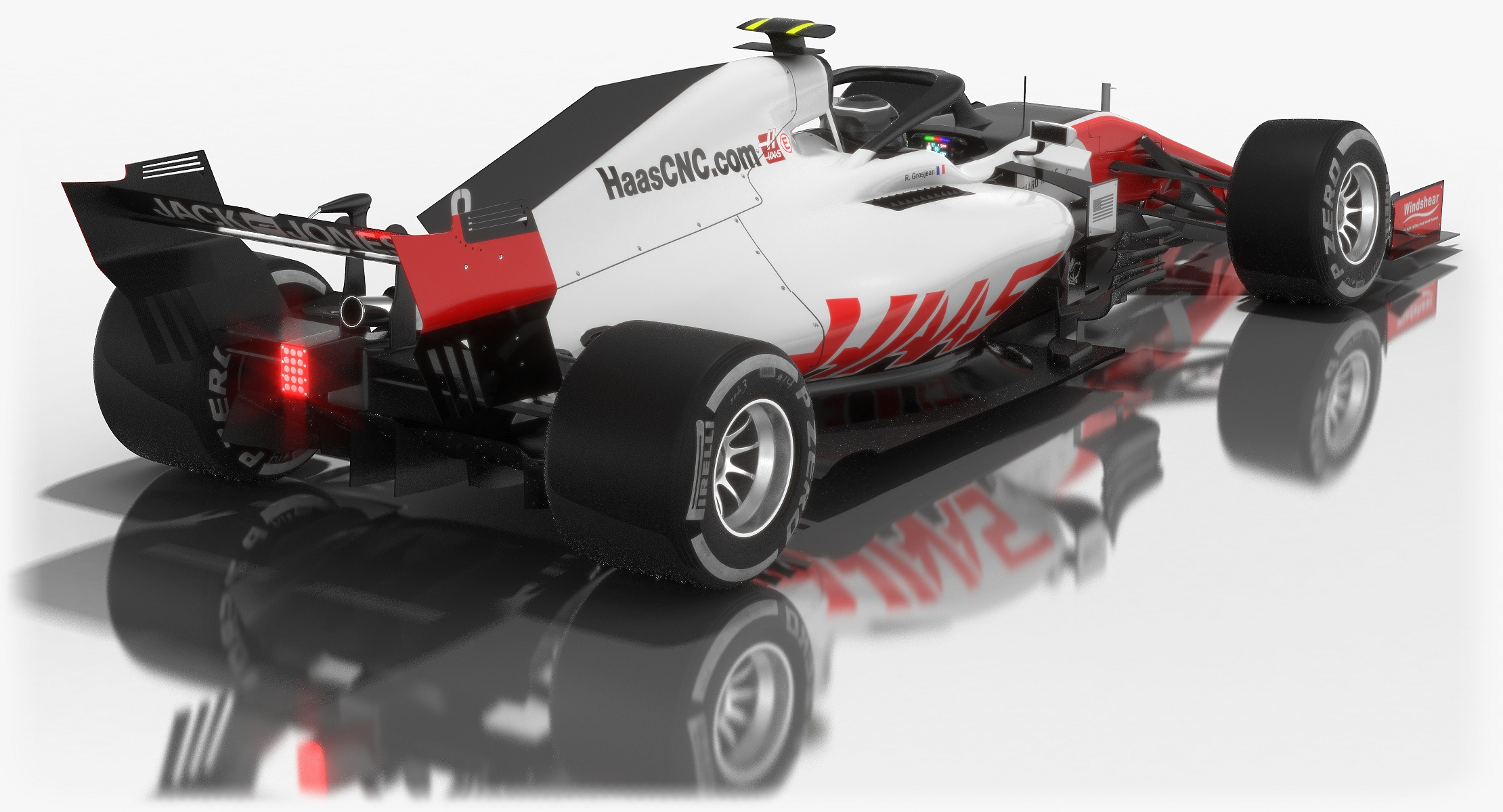 3D haas vf-18 formula 1 model - TurboSquid 1255484