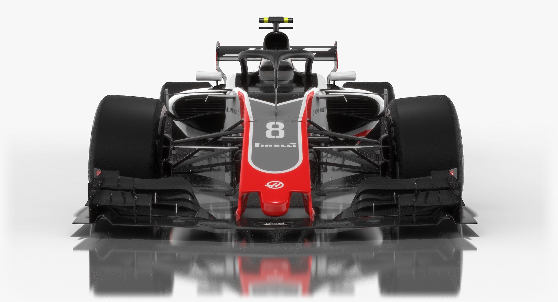 3D Haas Vf-18 Formula 1 Model - TurboSquid 1255484