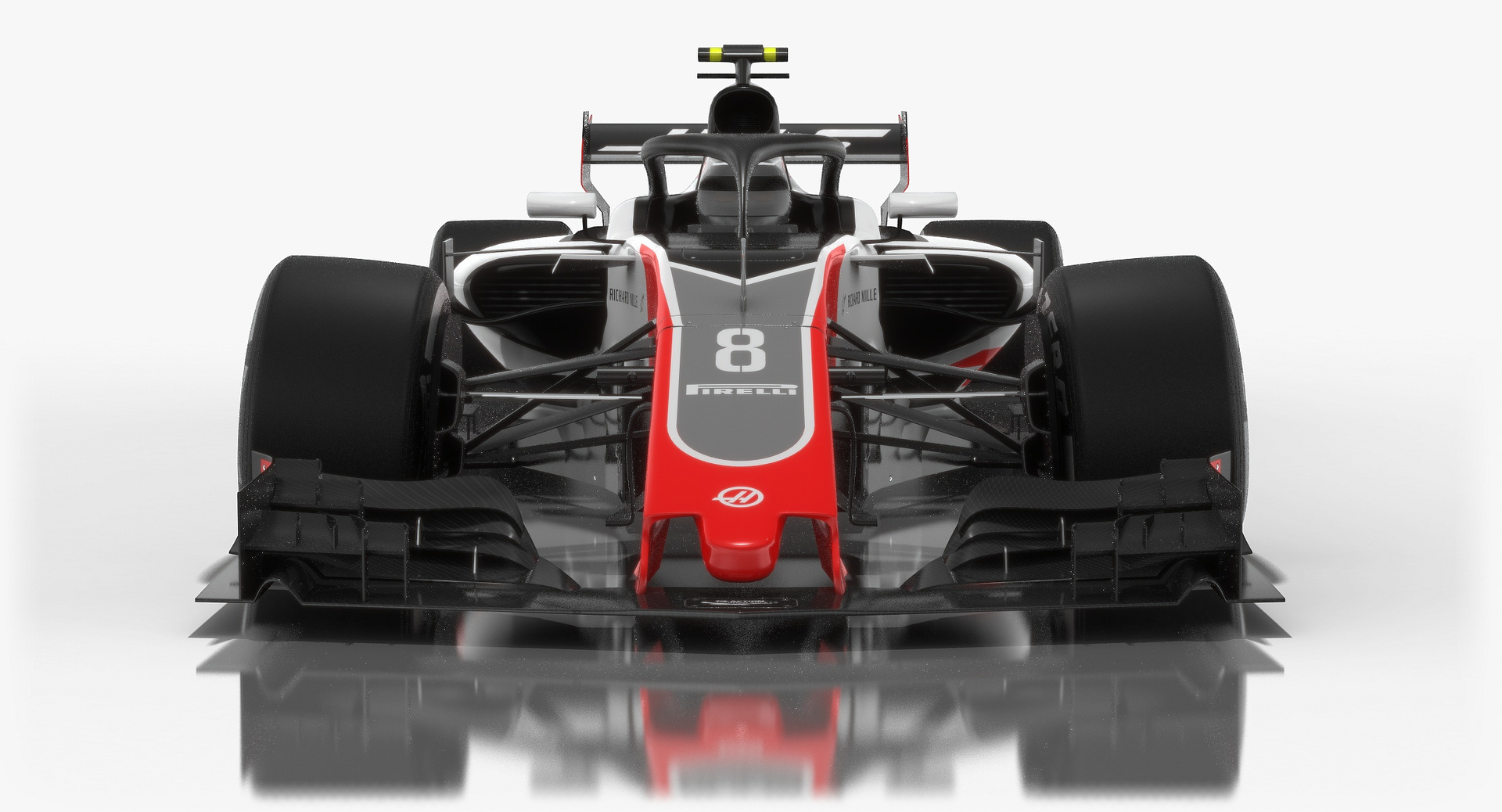3D haas vf-18 formula 1 model - TurboSquid 1255484