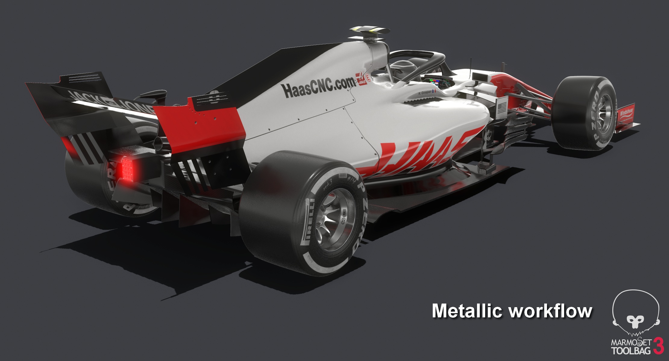3D haas vf-18 formula 1 model - TurboSquid 1255484