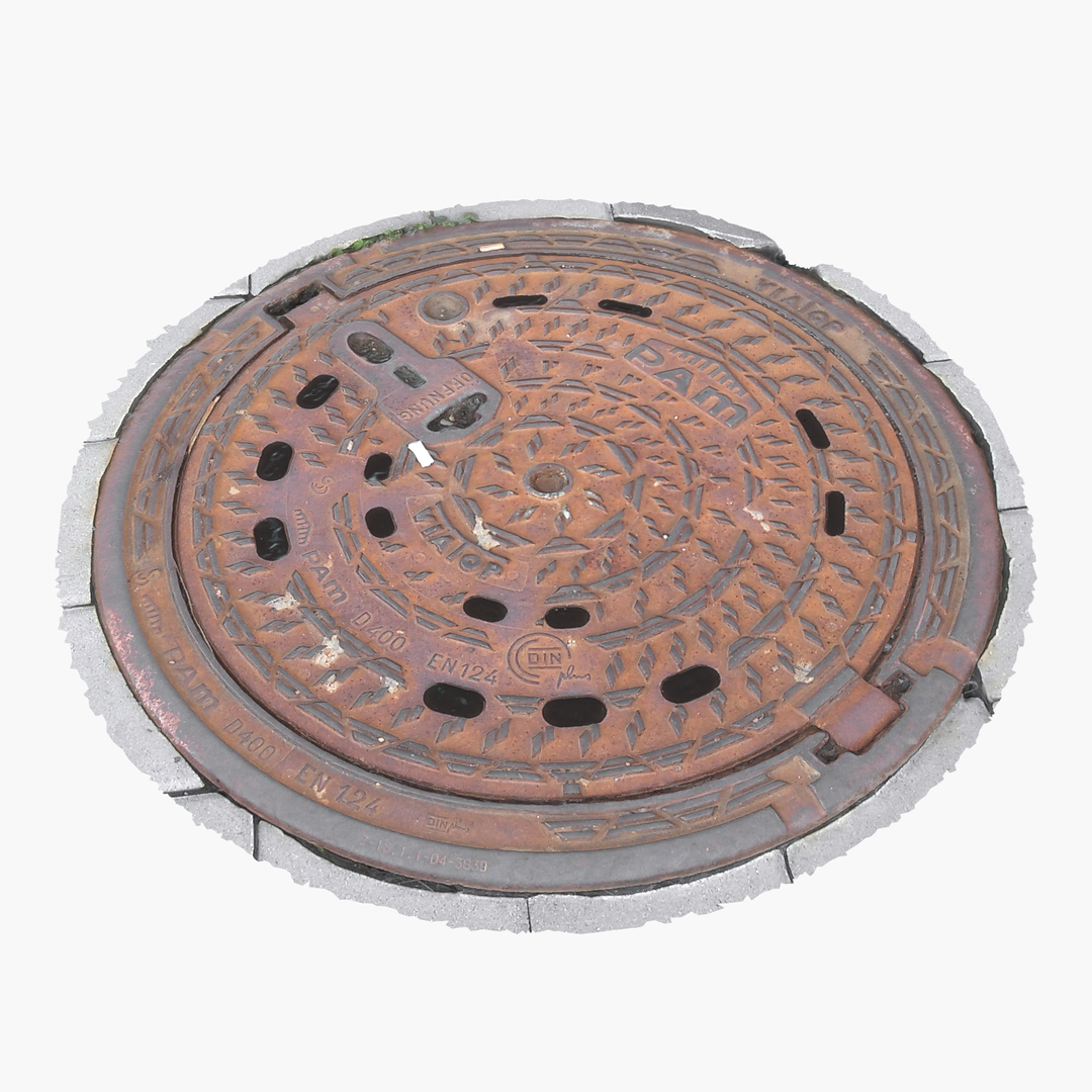 3d Model Manhole Cover