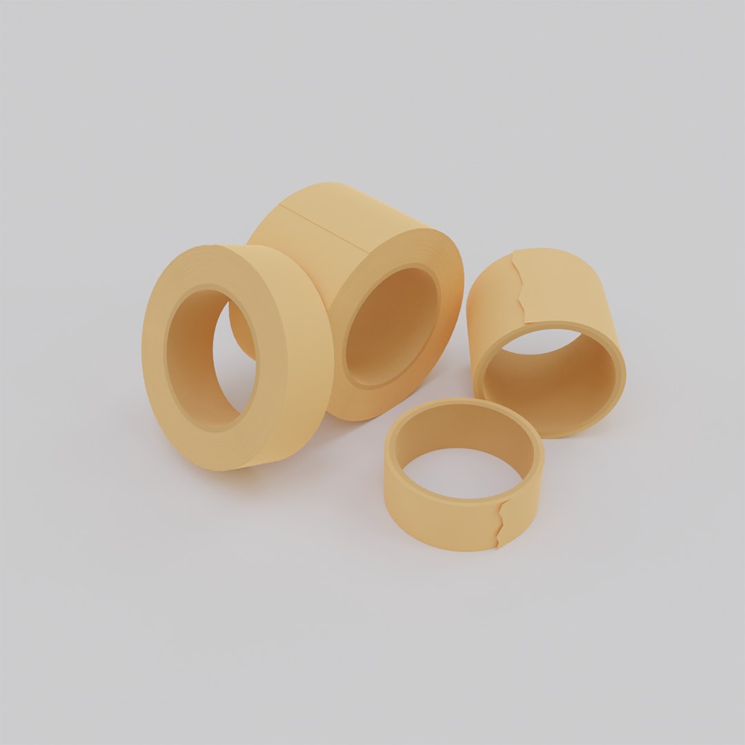 3D Duct Tape Model - TurboSquid 2204825